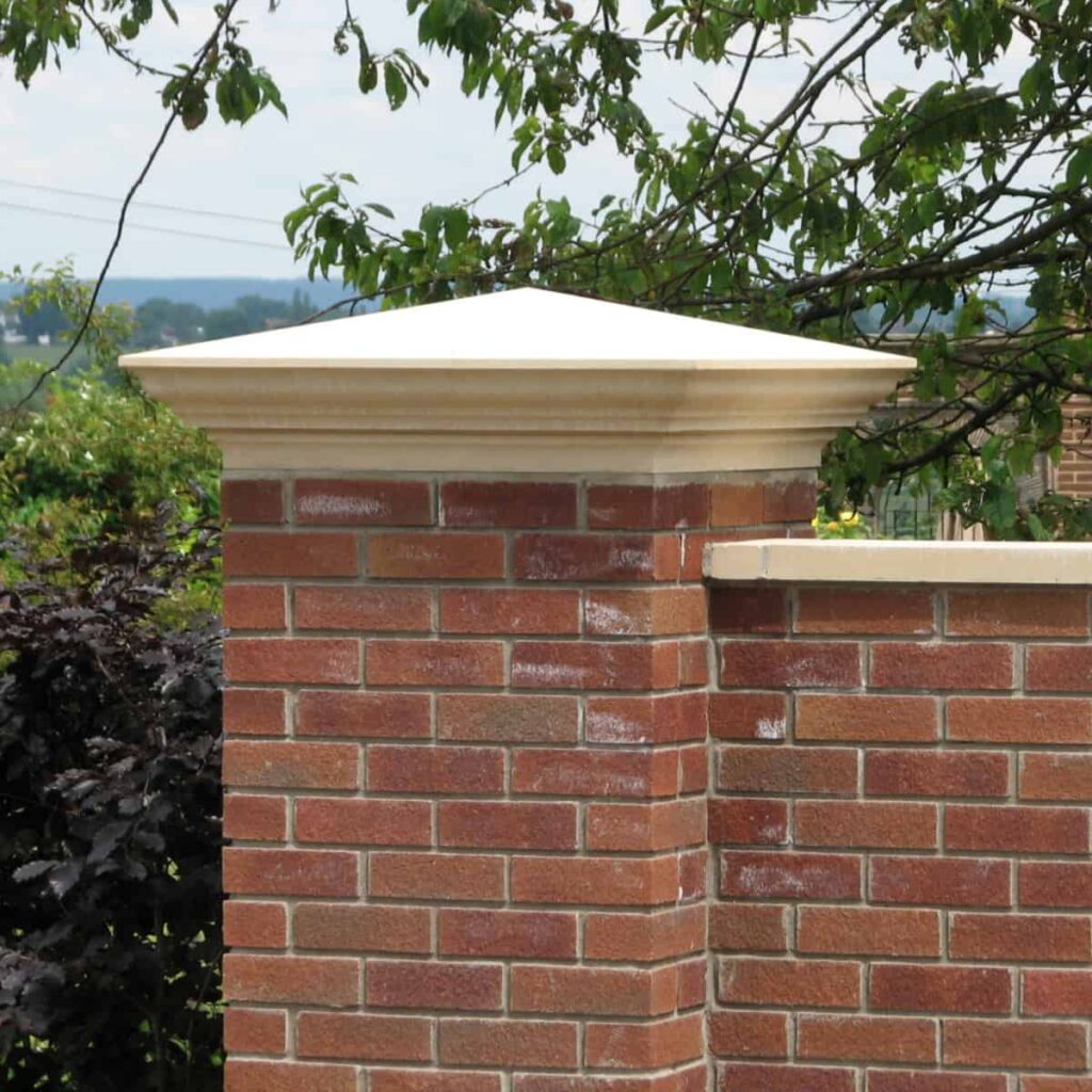 PC3031 Moulded Apex Plus Flush Base Pier Cap | Acanthus Cast Stone