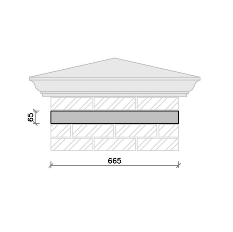 SC30PS Plain String Course | Acanthus Cast Stone