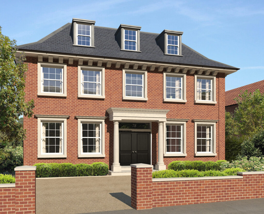 Stone Portico | Acanthus Cast Stone