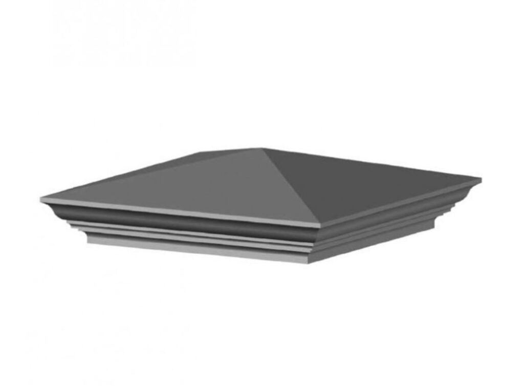 PC3531 Moulded Apex Plus Flush Base Pier Cap | Acanthus Cast Stone